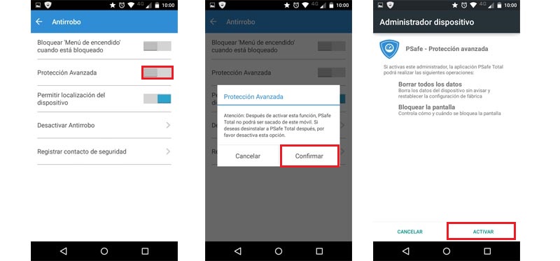 Aprende a evitar la desinstalación de PSafe Total - Blog PSafe ...