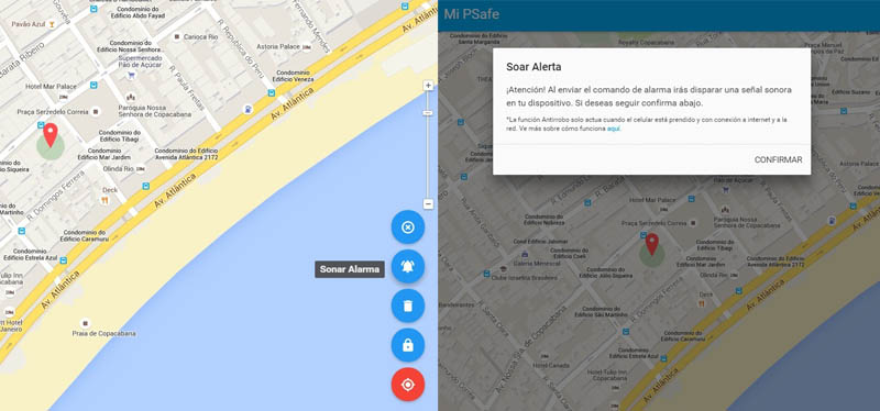 Activa la alarma de PSafe Total para encontrar tu celular - Blog PSafe ...
