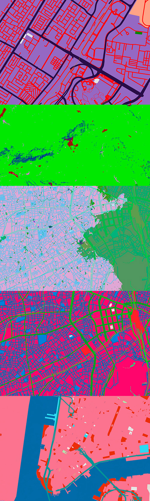 Crean arte abstracto utilizando códigos de Google Maps - Blog PSafe ...