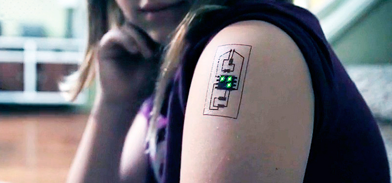 Tech Tats, el tatuaje electrónico que monitorea tu salud - Blog PSafe ...