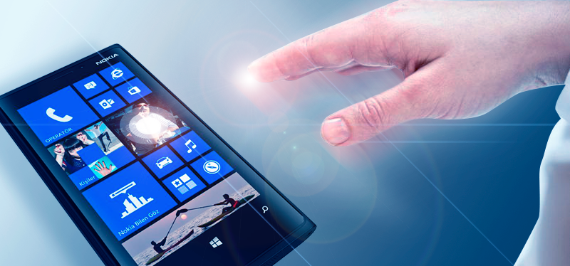 Controlar el celular sin tocarlo, es el futuro