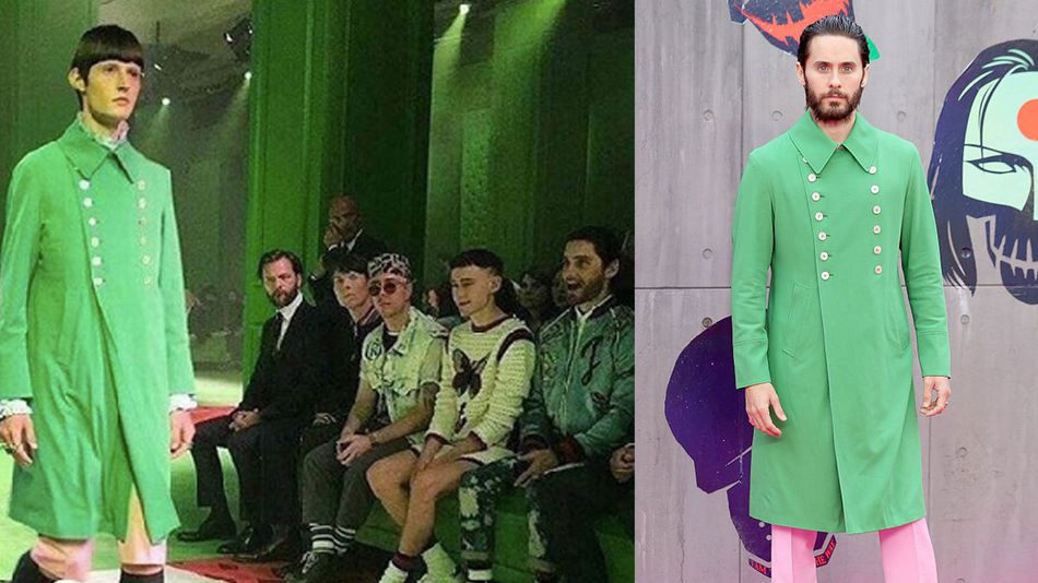 Jared Leto y la gabardina verde: el ataque de los memes - Blog PSafe ...